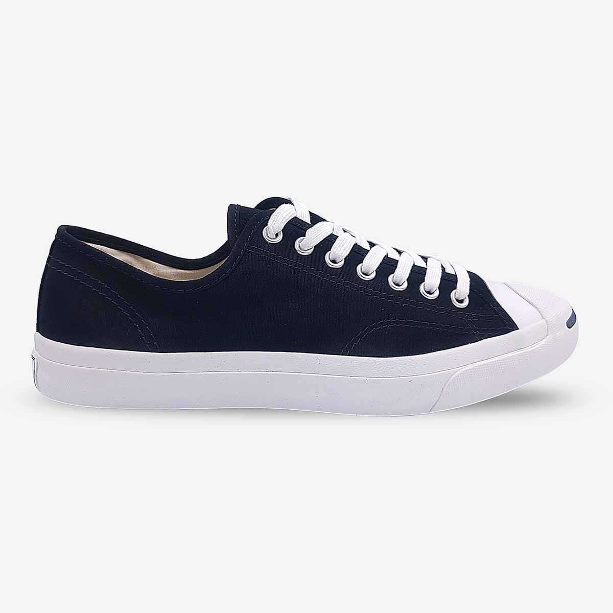 Jack Purcell Blue Sole | LRS Online | Black Canvas Sneakers