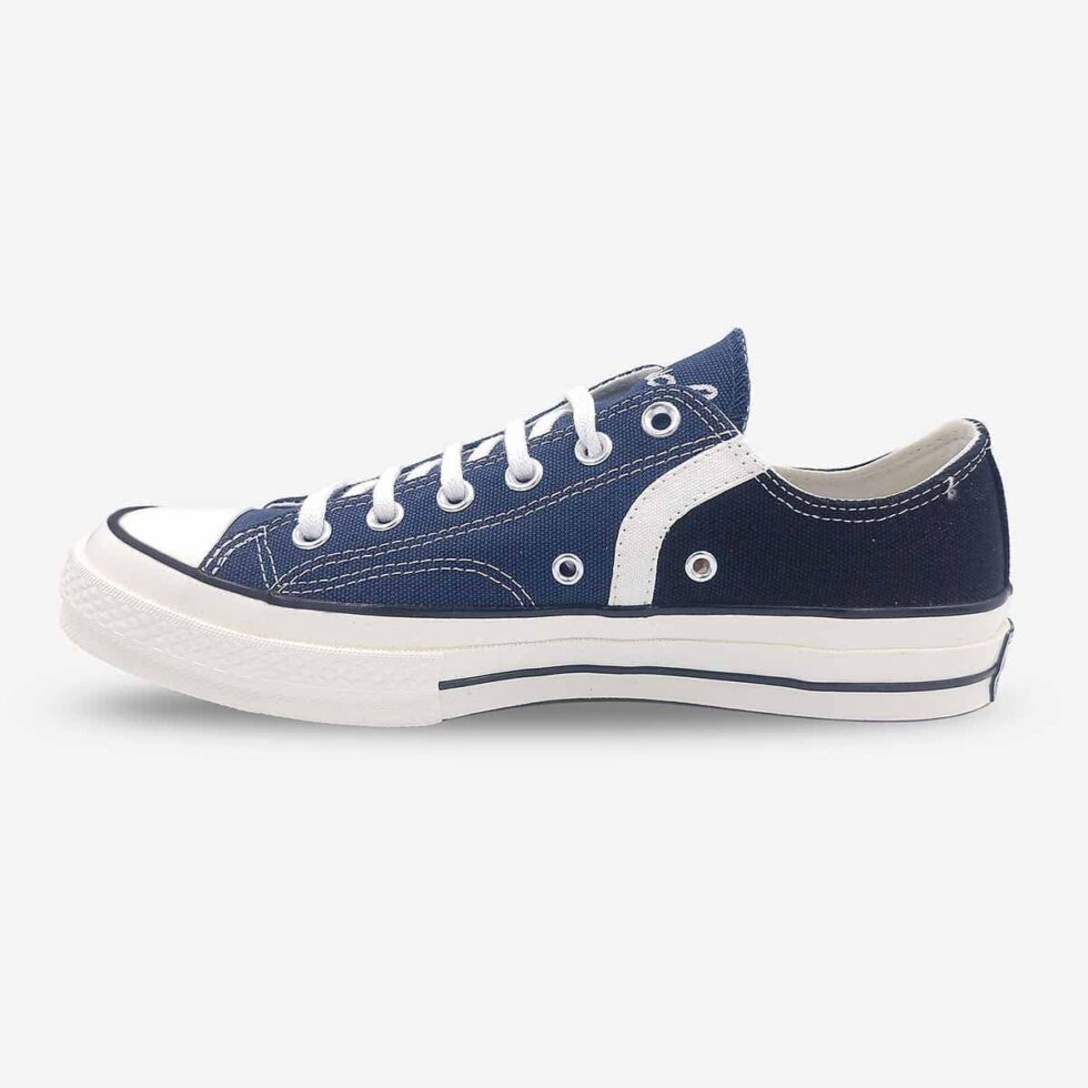 Chuck 70 Retro Design – Navy & Black Low | LRS Online