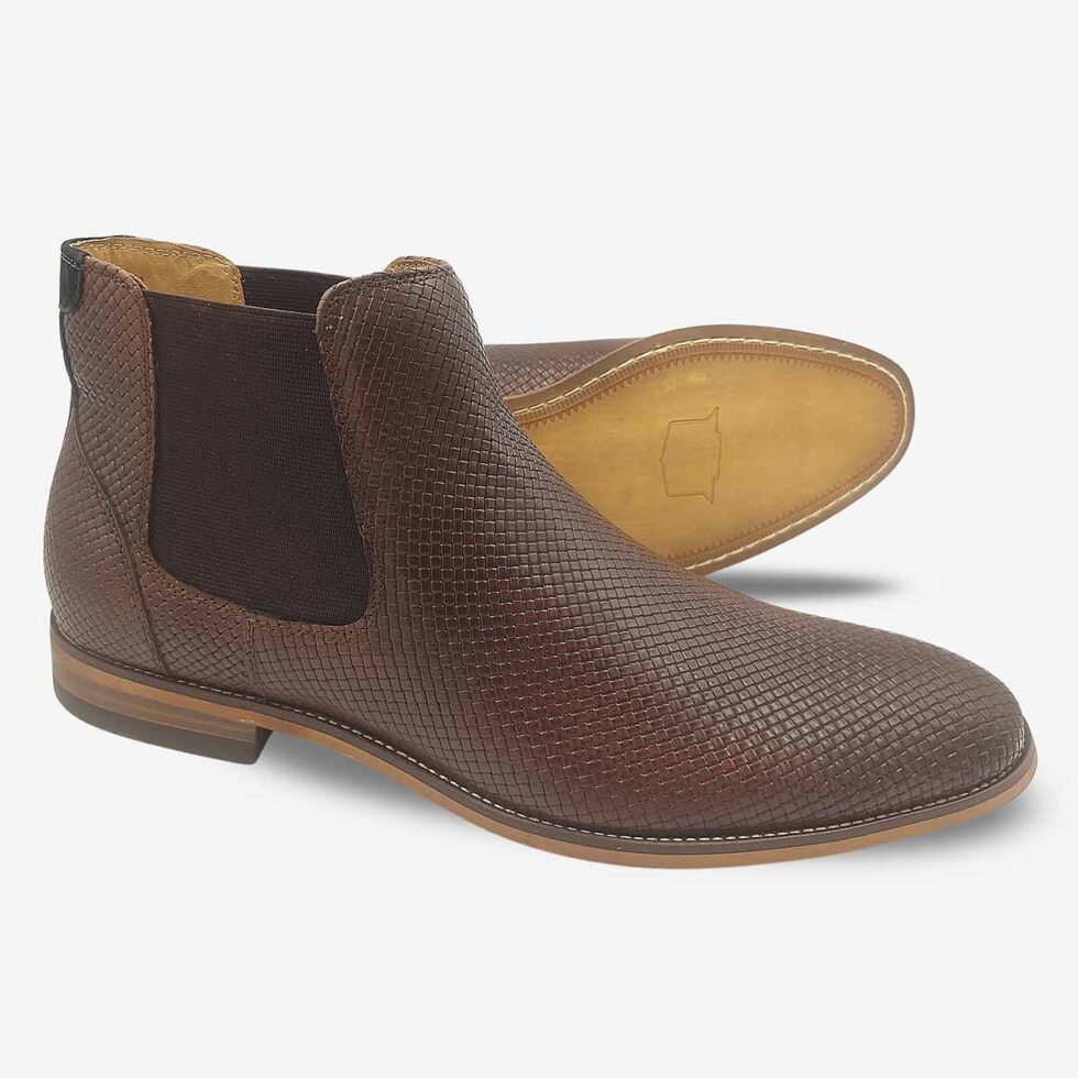 Florsheim Boots | LRS Online | Bernado Brown Chelsea Boot